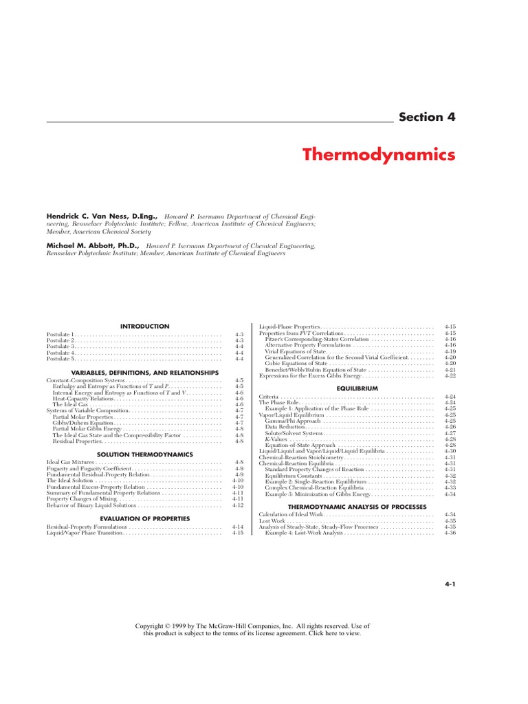 Perry's Chemical Handbook (1999) | PDF