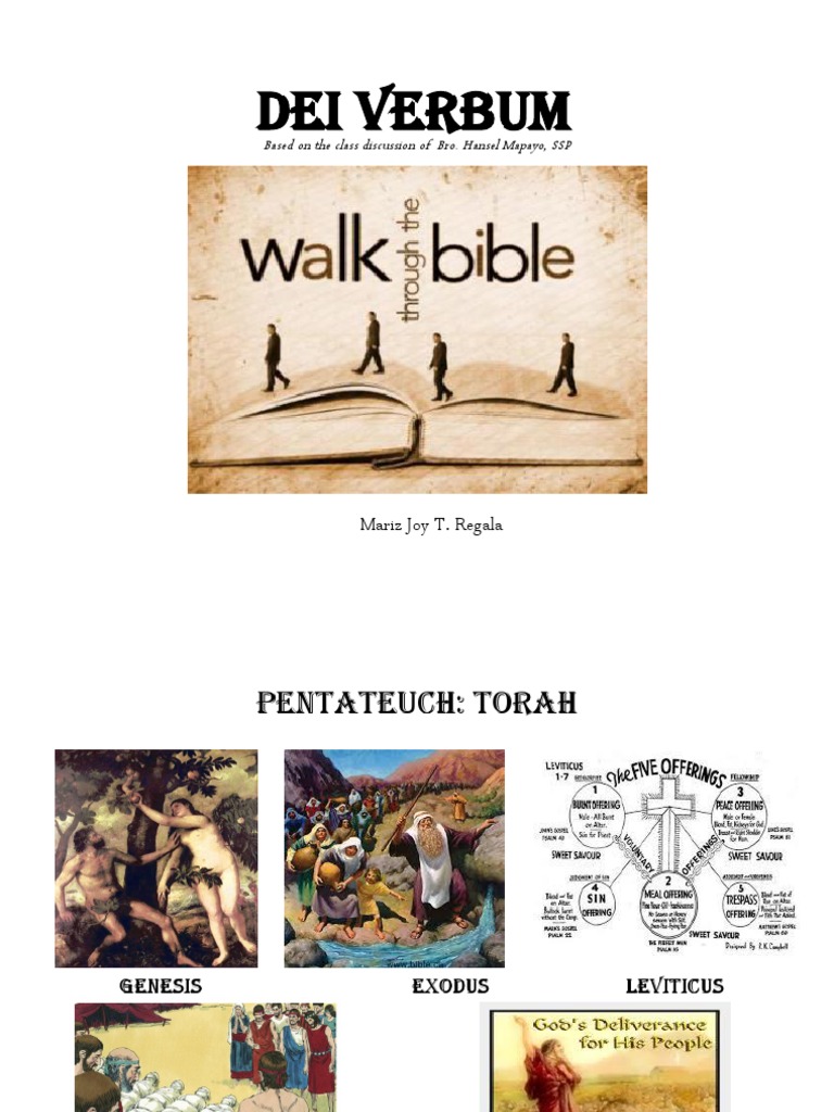 Dei Verbum | PDF | Torah | Jesus
