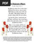 In Flanders Field Poem | PDF | Poetry