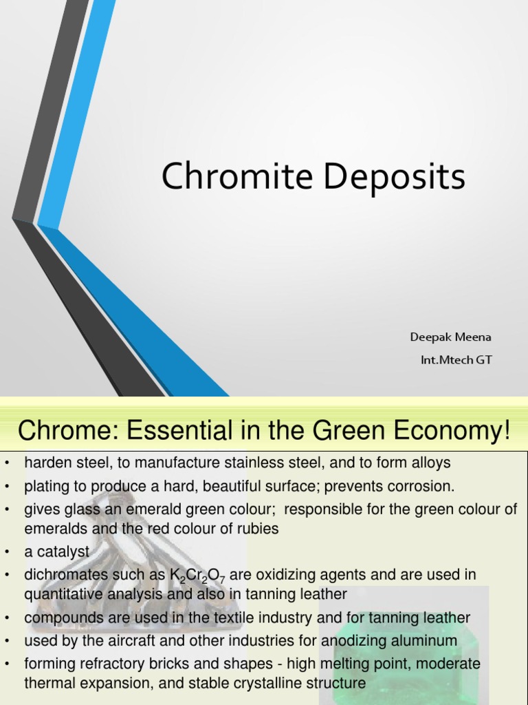 Chromite Deposits | Magma | Chromium