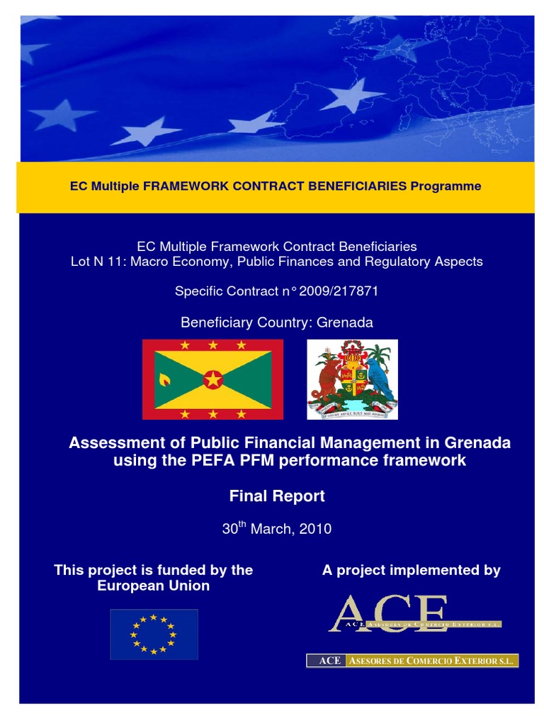 Grenada Pefa Report en | PDF | Taxes | Audit