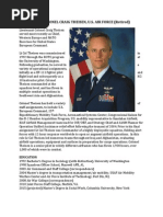 Brigadier General Claude K. Tudor Jr. Bio | PDF | United States Air ...