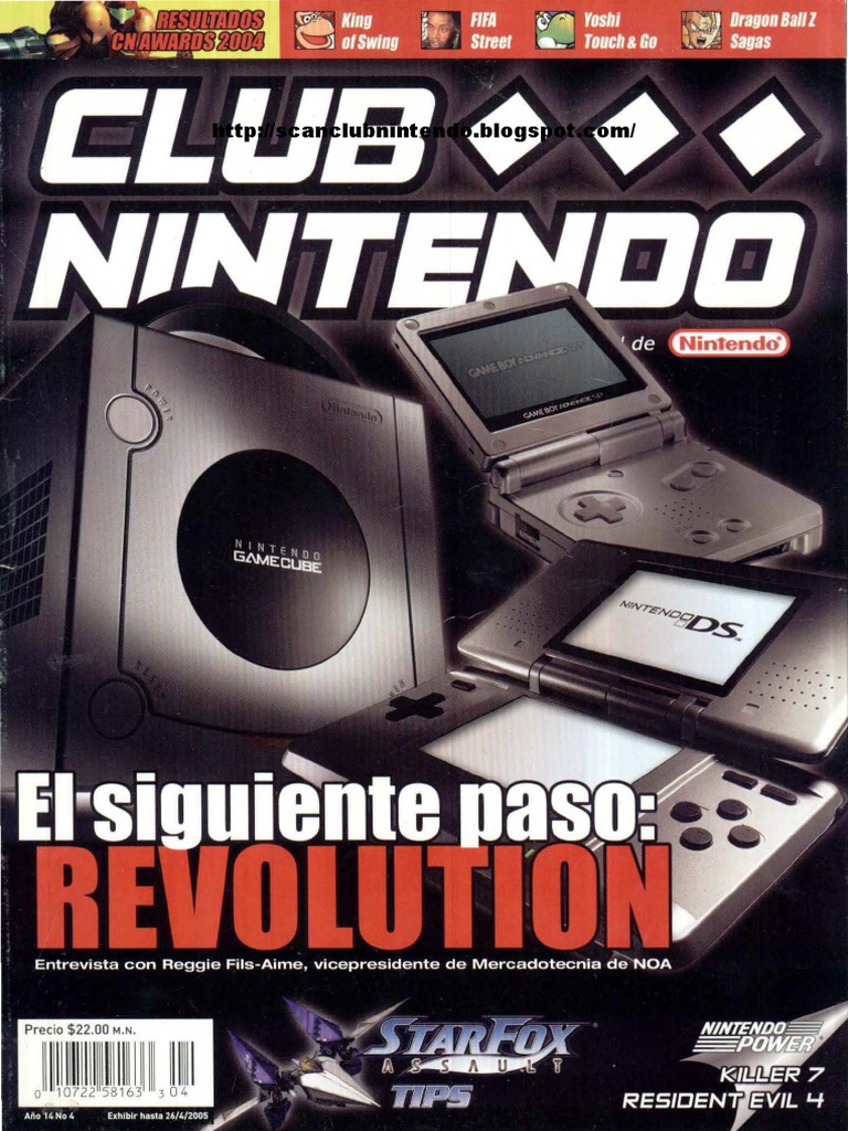 Club Nintendo - Año 14 No. 04 (Vizioman) PDF | PDF | Nintendo | Videojuegos