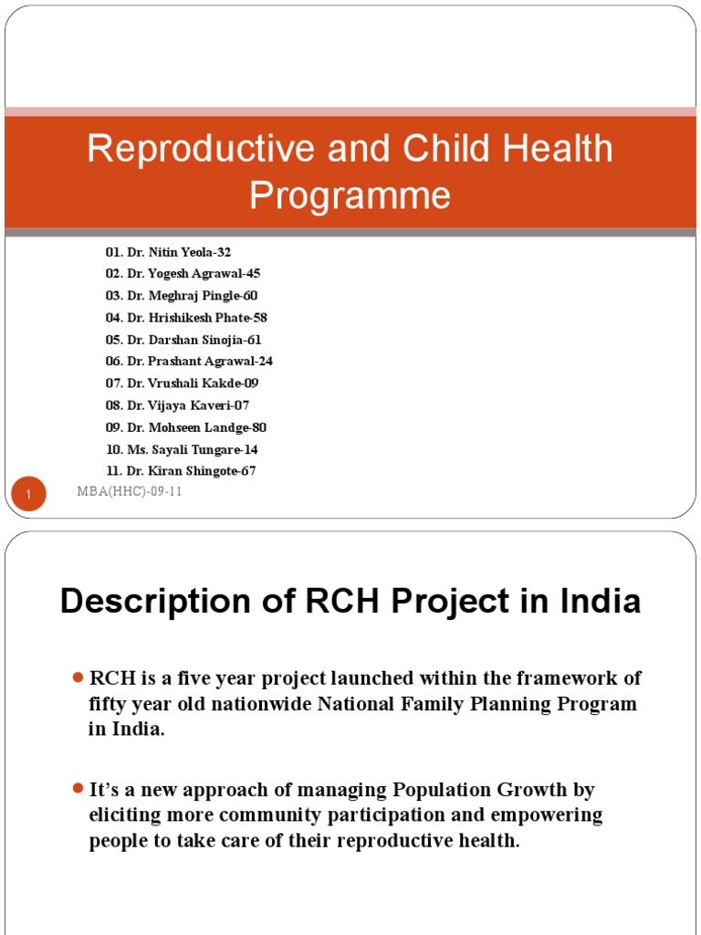 Reproductive and Child Health Programme | Pregnancy | Reproductive Health