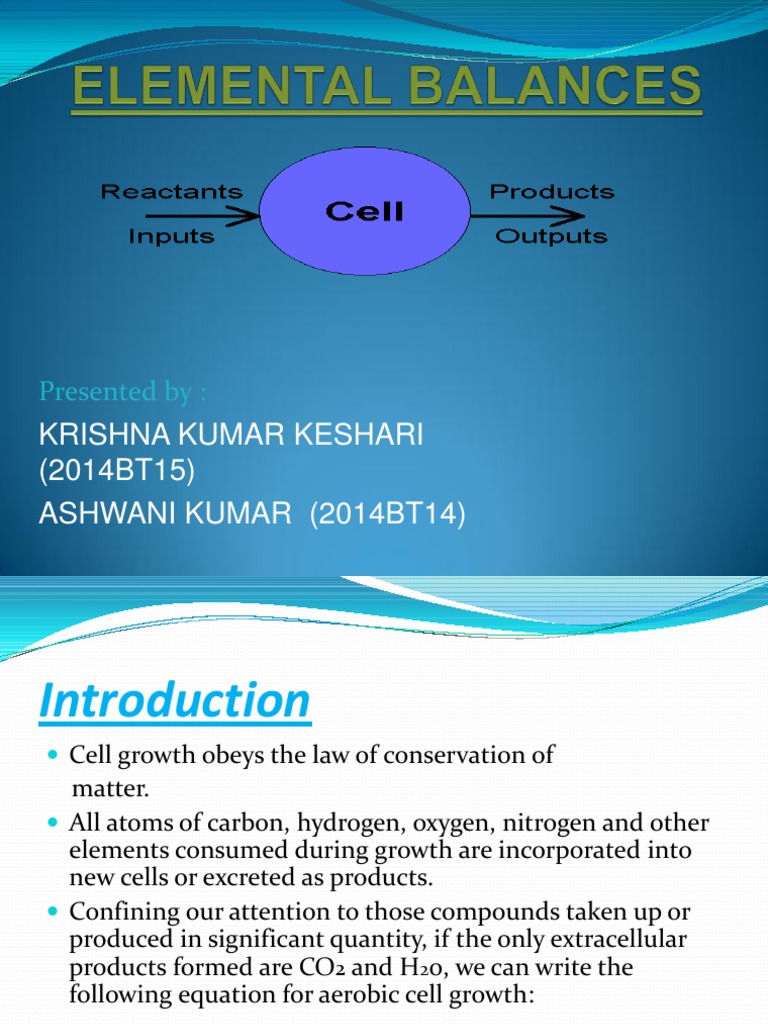Elemental Balance | PDF | Stoichiometry | Chemistry