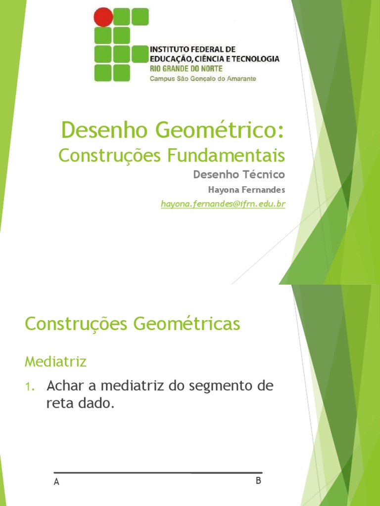Construções Geométricas Básicas | PDF | Círculo | Perpendicular