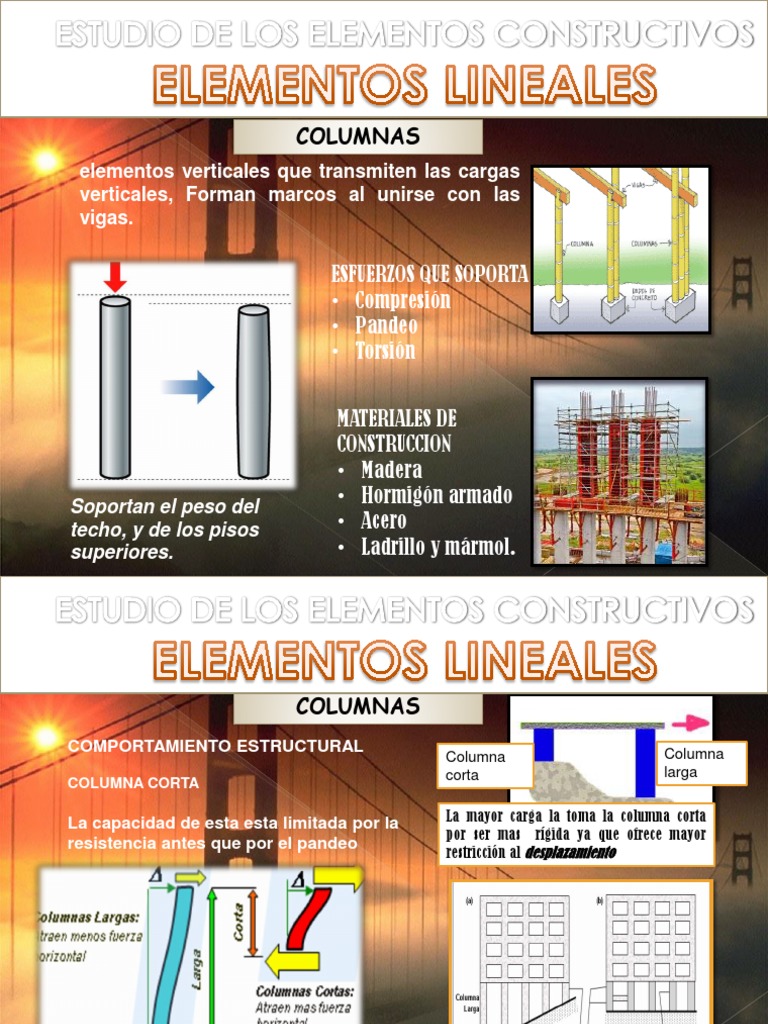 Elementos Estructurales y Esfuerzos | PDF | Fundación (Ingeniería ...