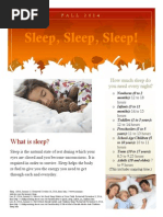 Sleep: Child's Habits Questionnaire (CSHQ) | PDF | Sleep ...