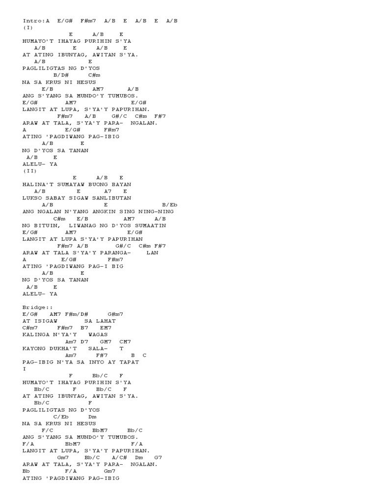 Humayo't Ihayag | PDF