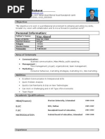 Resume For SPM Leavers | PDF | Cognition | Communication