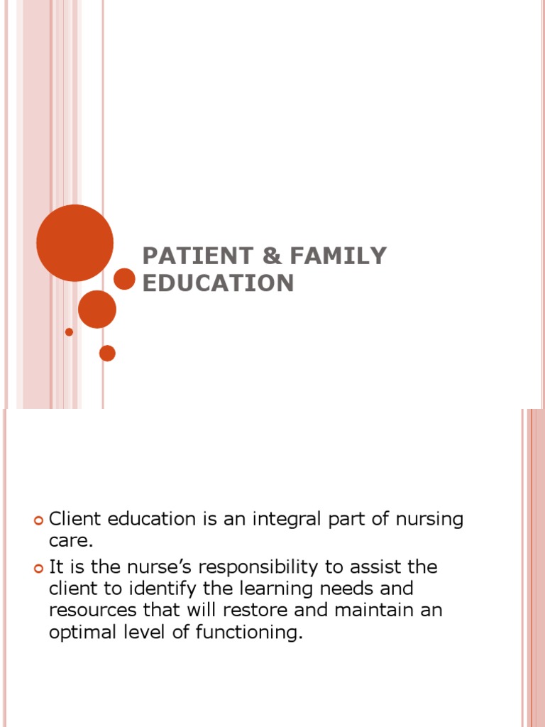 Patient & Family Education Strategies | PDF | Anemia | White Blood Cell