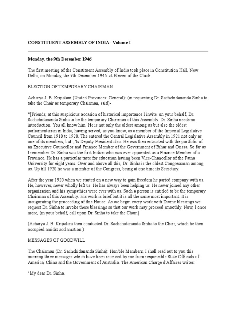 Constituent Assembly of India | Indian National Congress | Dominion