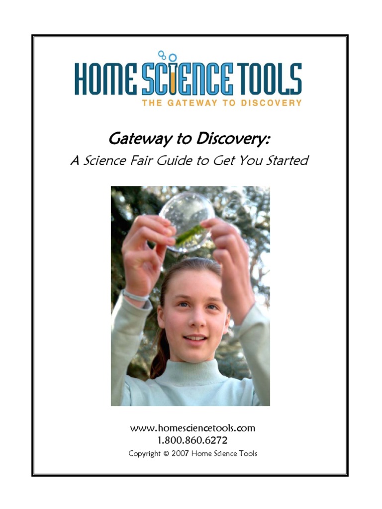 Science Fair Guide | PDF | Scientific Method | Experiment