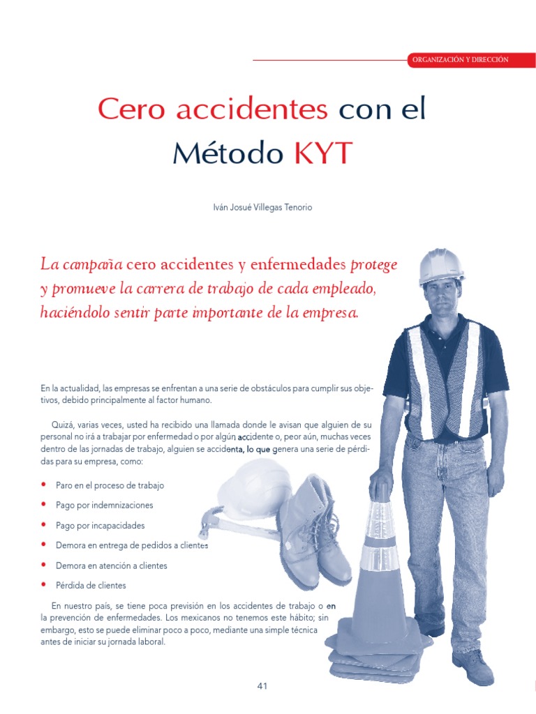 Cero Accidentes Con El Método KYT | PDF