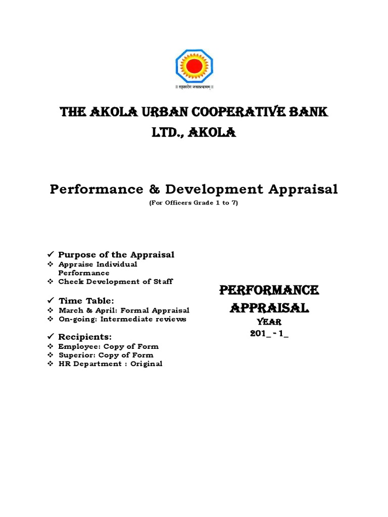 The Akola Urban Cooperative Bank LTD., Akola: Performance & Development ...