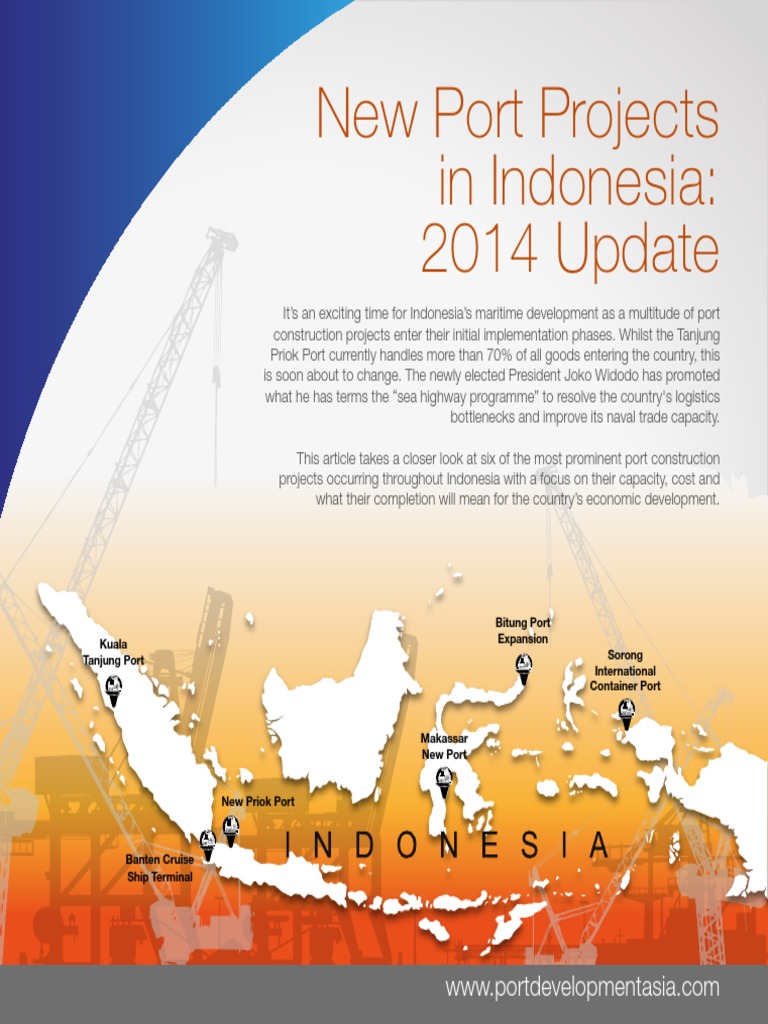 Indonesia New Ports | PDF | Indonesia | Port