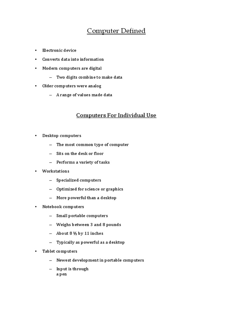 Chapter 1 | PDF | Computer Data Storage | Input/Output