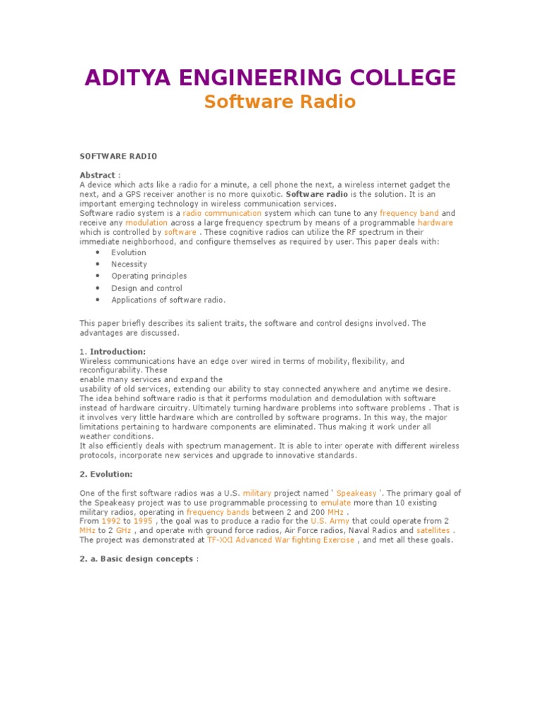 An Overview of the Evolution, Operating Principles, and Applications of ...