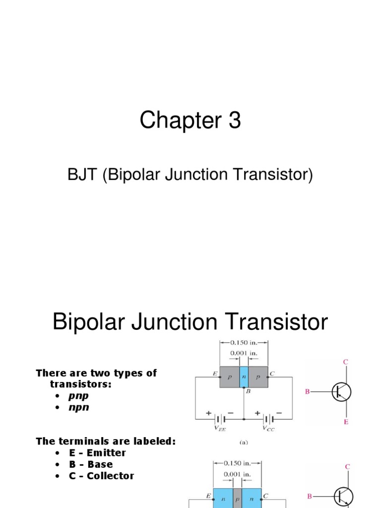 BJT (Bipolar Junction Transistor) | PDF | Bipolar Junction Transistor ...