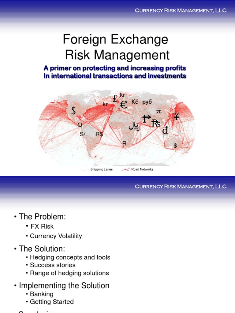 FX Risk Management | PDF | Hedge (Finance) | Option (Finance)