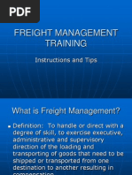 Dispatch Training Manual-1 | PDF | Cargo | Truck