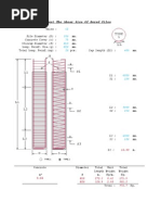 Calculation of Pile Set Using Hiley Formula | PDF | Deep Foundation | Reinforced Concrete
