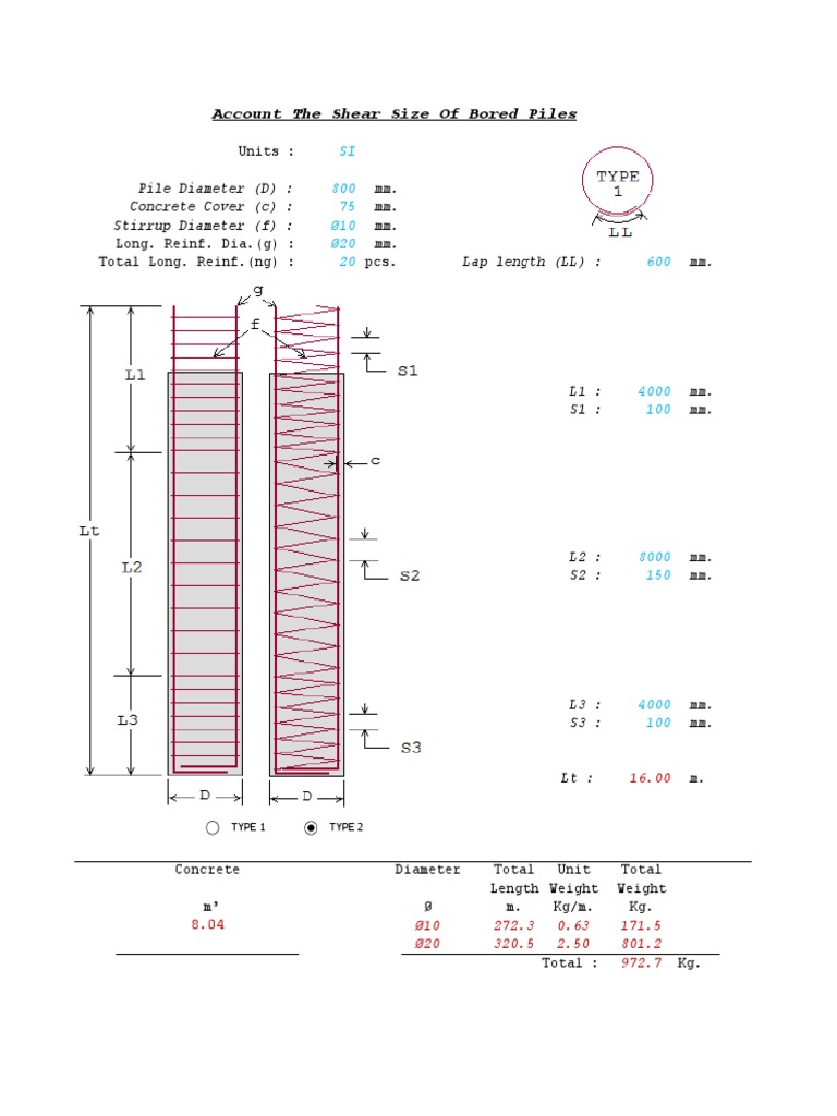Pile Stirrup | PDF