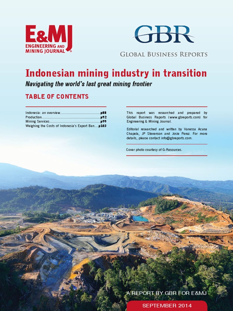 Indonesia Mining 2014 | PDF | Indonesia | Coal