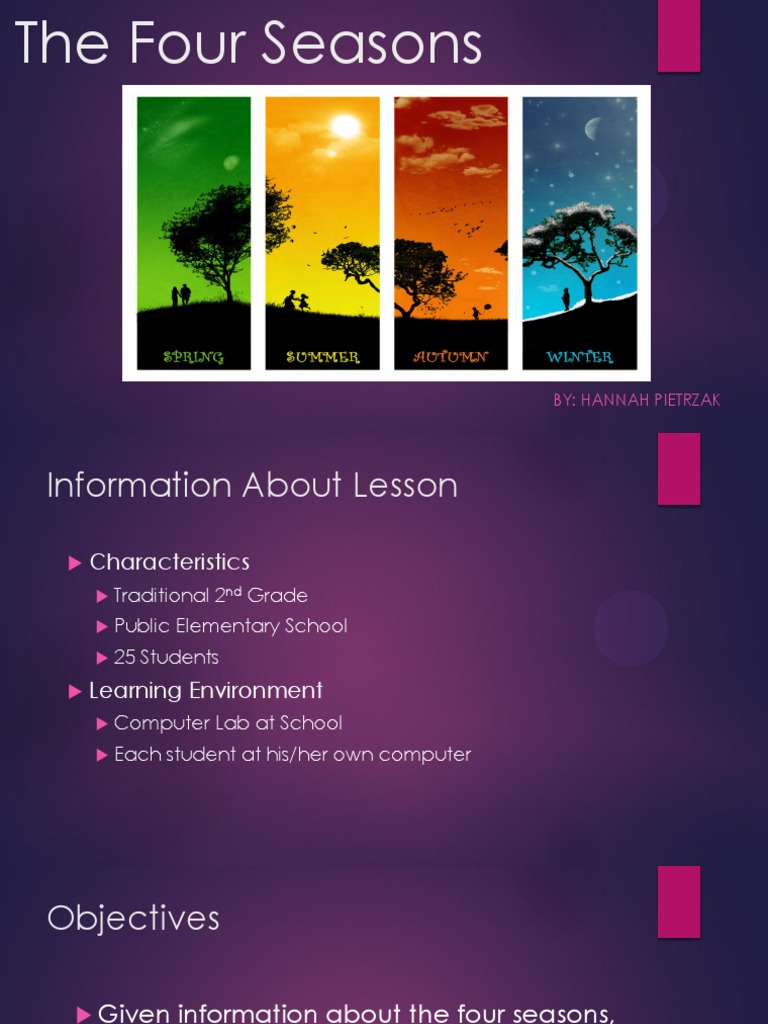 The Four Seasons | PDF | Rain | Autumn