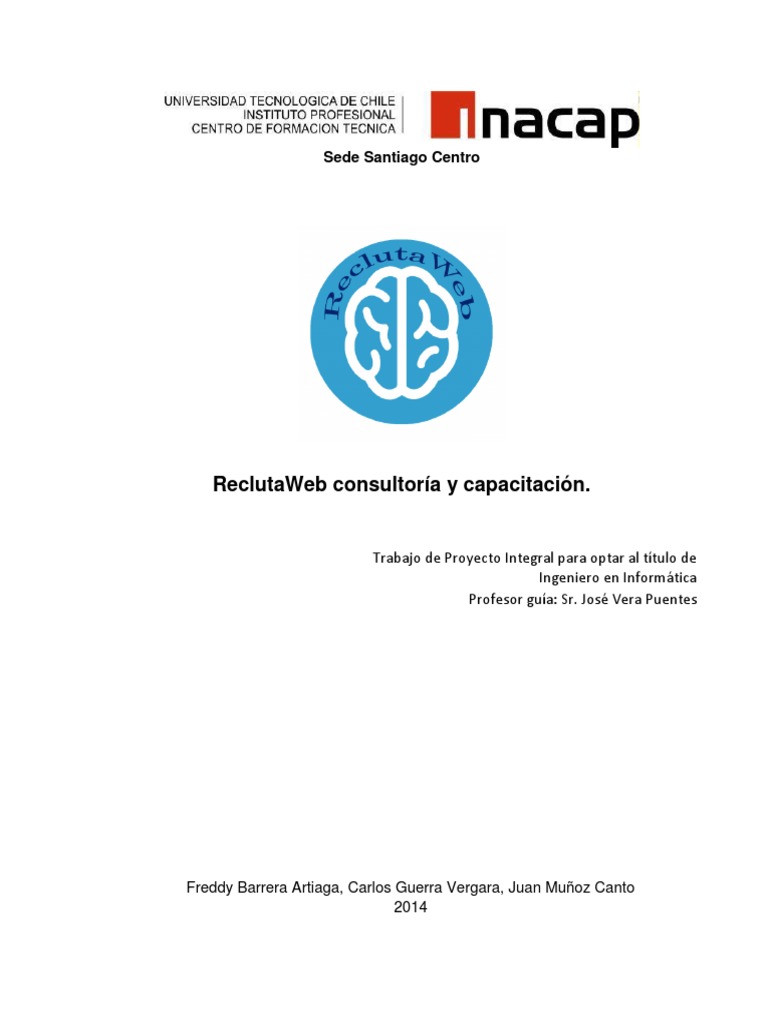 Informe Integral TESIS Informatica | PDF | Gestión de recursos humanos ...