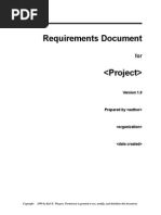 Functional Specification Document Template | PDF | Application Programming Interface ...