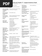 Surgical Cheat Sheet | PDF | Surgery | Anesthesia