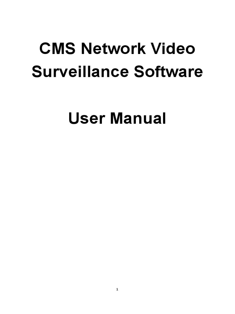 CMS Software User Manual PDF | PDF | Icon (Computing) | Graphical User Interfaces