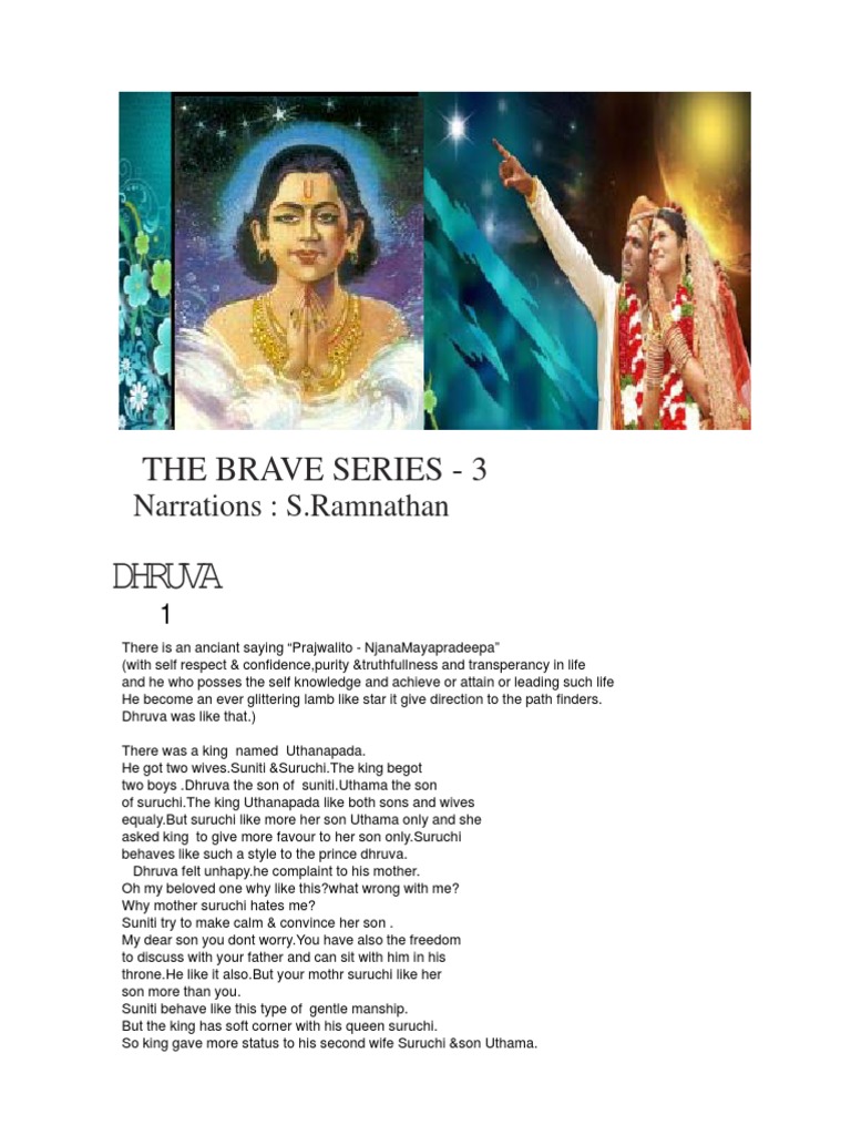 Dhruva: The Eternal Star's Journey | PDF | Indian Religions | Hindu ...