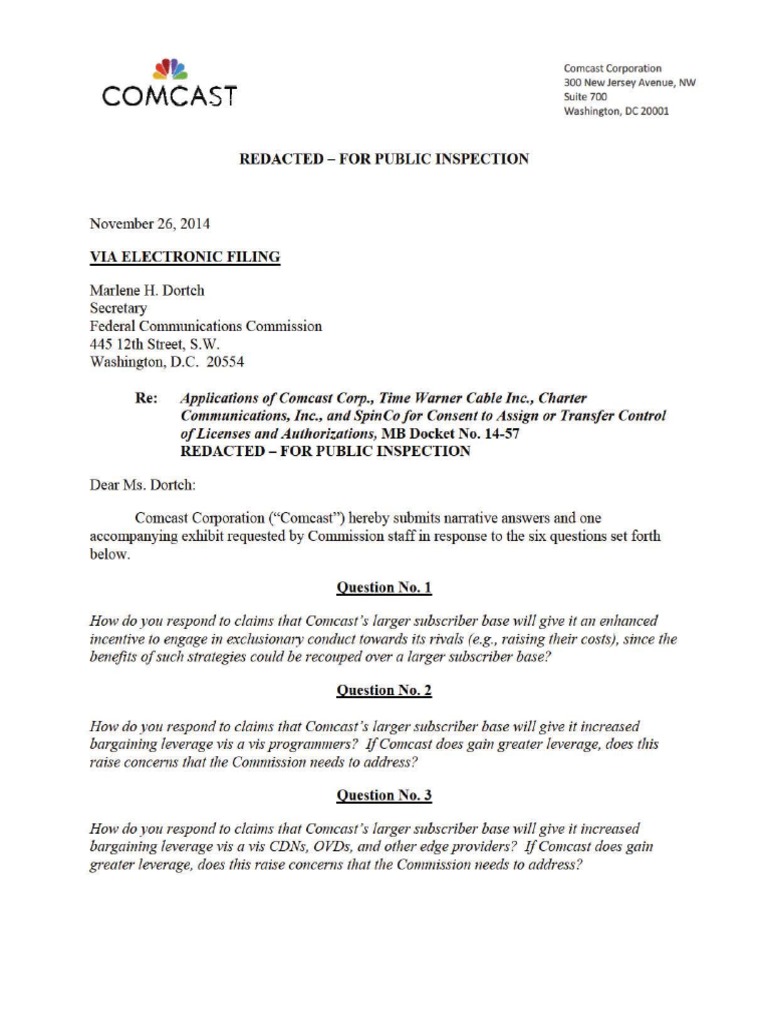 Comcast Netflix | PDF