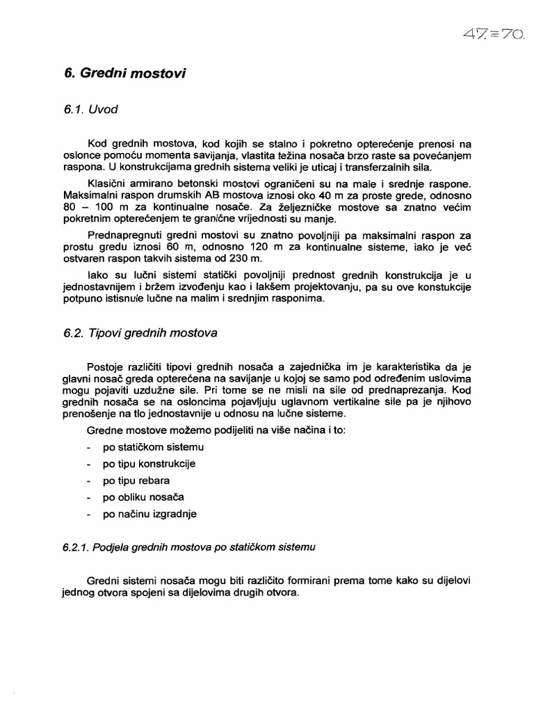 2-Armirano Betonski Gradni Mostovi | PDF