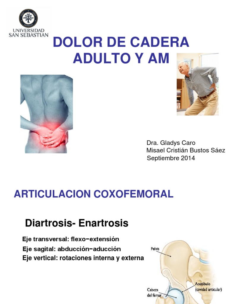 DOLOR DE CADERA ADULTO Y AM MF.ppt | Osteoartritis | Medicina CLINICA