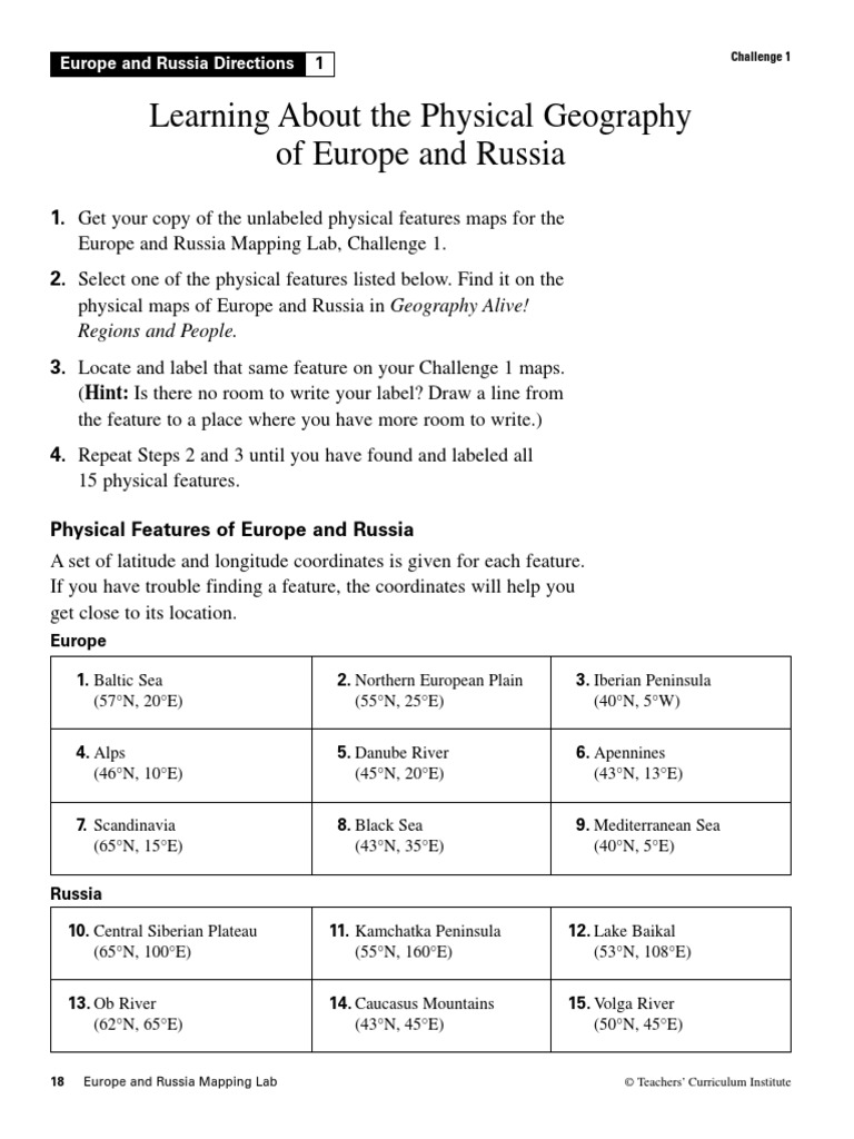 Europerussia - 1 | PDF | Science & Mathematics