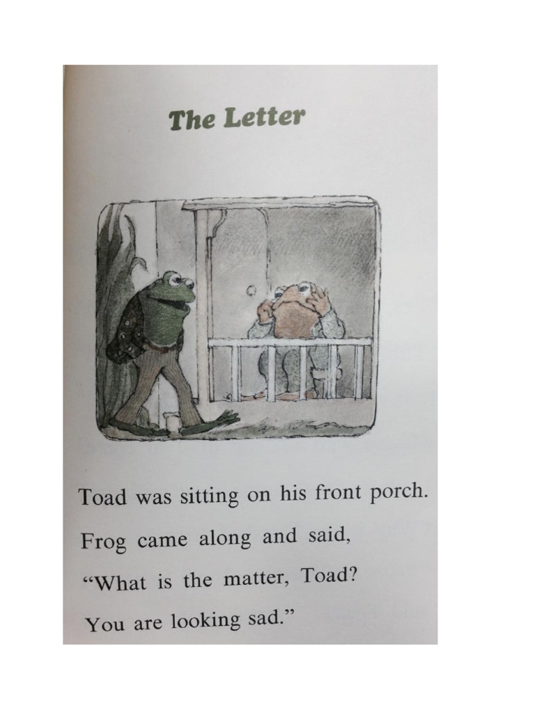 Frog and Toad | PDF