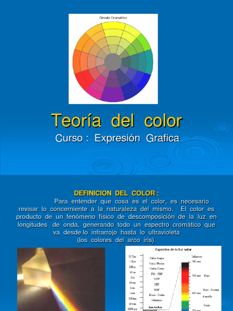 Clase Teoria Del Color | PDF | Amarillo | Color