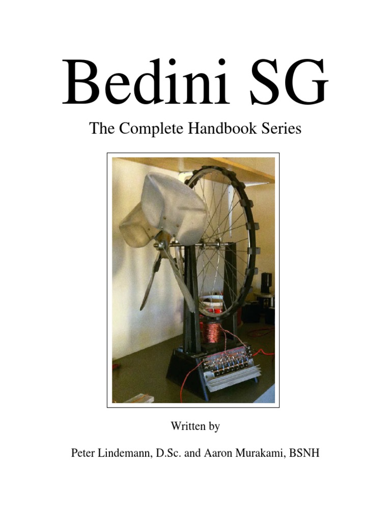 Bedini SG Handbook Series | PDF | Battery Charger | Electric Motor