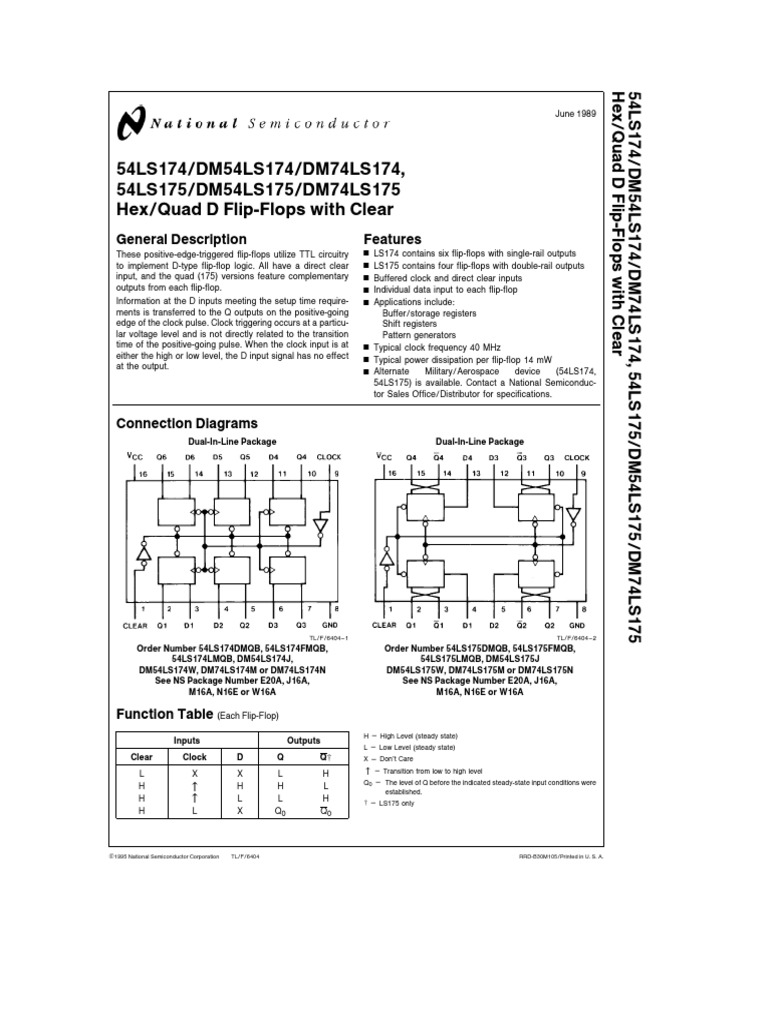 74ls175 | Electricity | Electrical Engineering