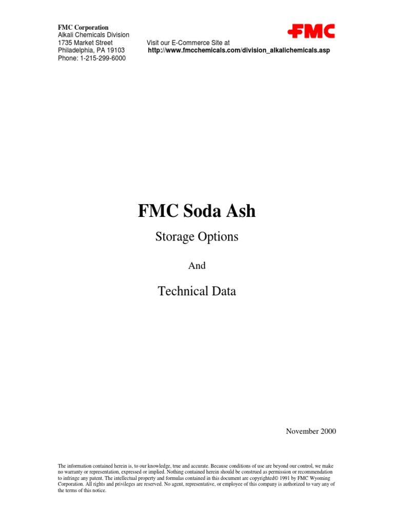 Soda Ash Storage Handling | PDF | Sodium Carbonate | Sodium Hydroxide