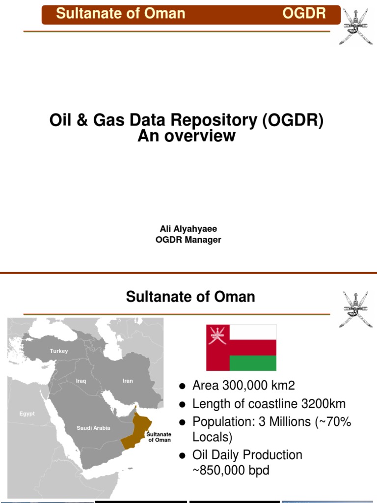 Oman Oil Gas Data Repository | PDF | Oman | Petroleum