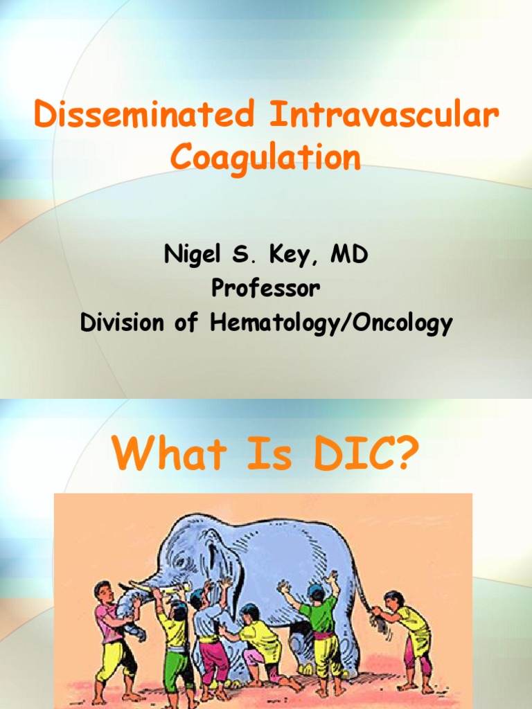 Skor DIC | PDF | Coagulation | Medical Specialties