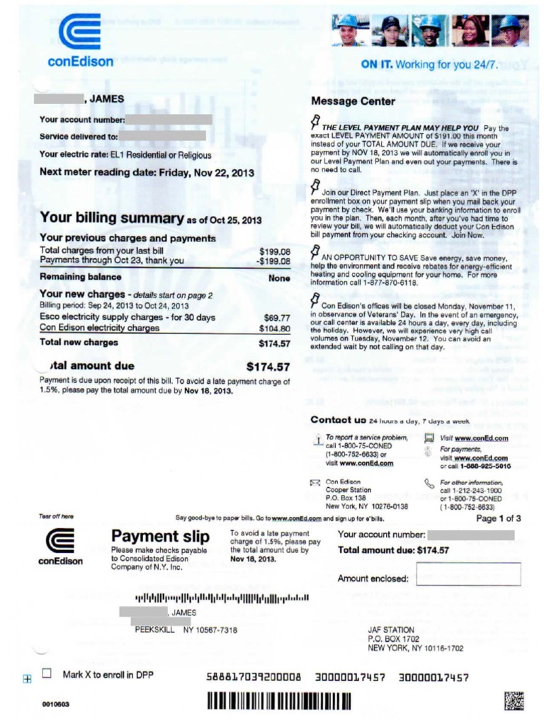 New York - ConEd PDF | PDF