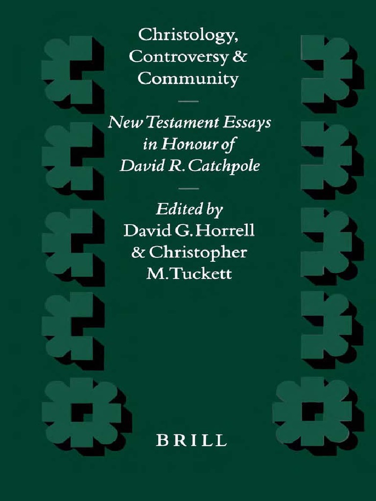 David R. Catchpole, Christopher M. Tuckett, David G. Horrell ...