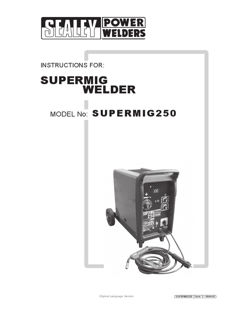 Super Mig 250 | Download Free PDF | Electrical Connector | Welding