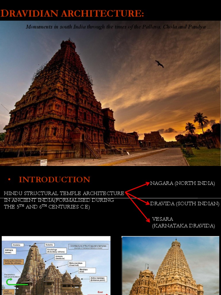Module 3 Dravidian | PDF | Religious Architecture | Architectural Styles
