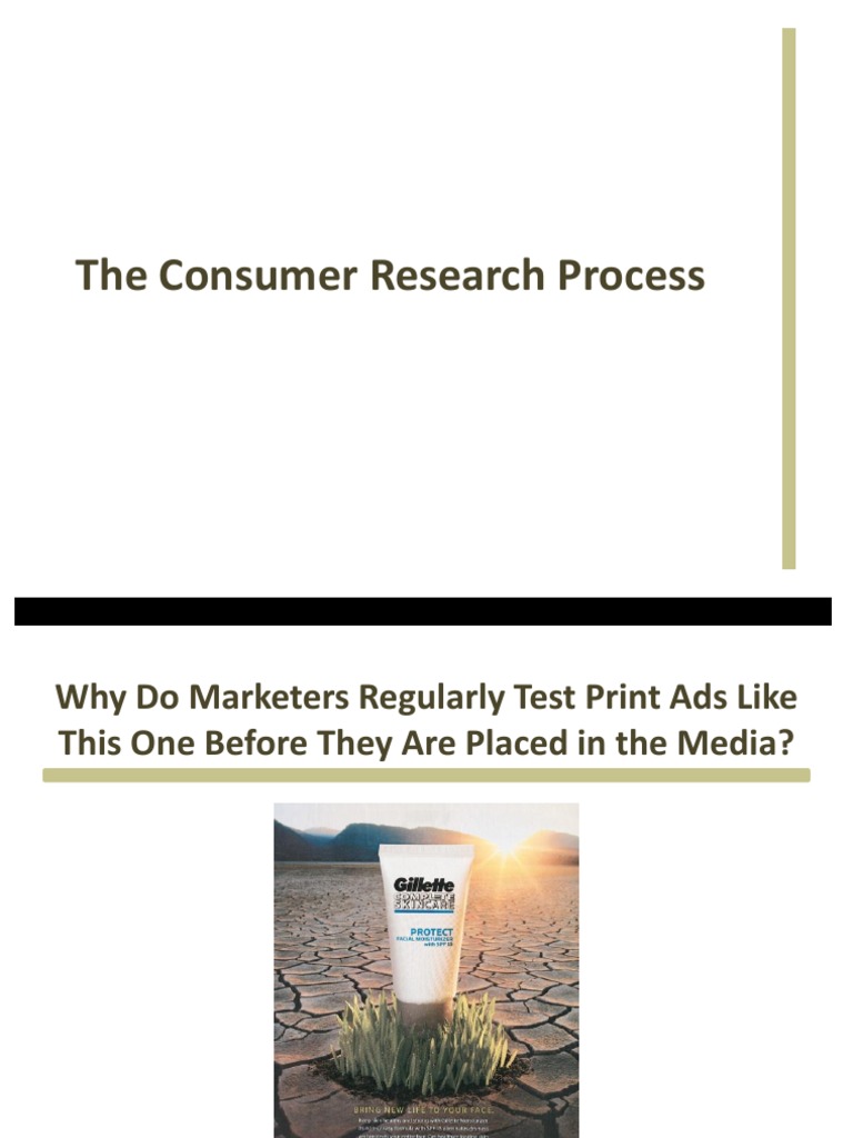 Consumer Research Process | PDF | Marketing Research | Focus Group